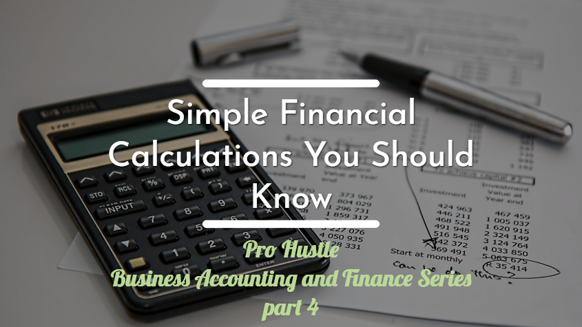 Financial Formulas and How To Use Them for Calculations
